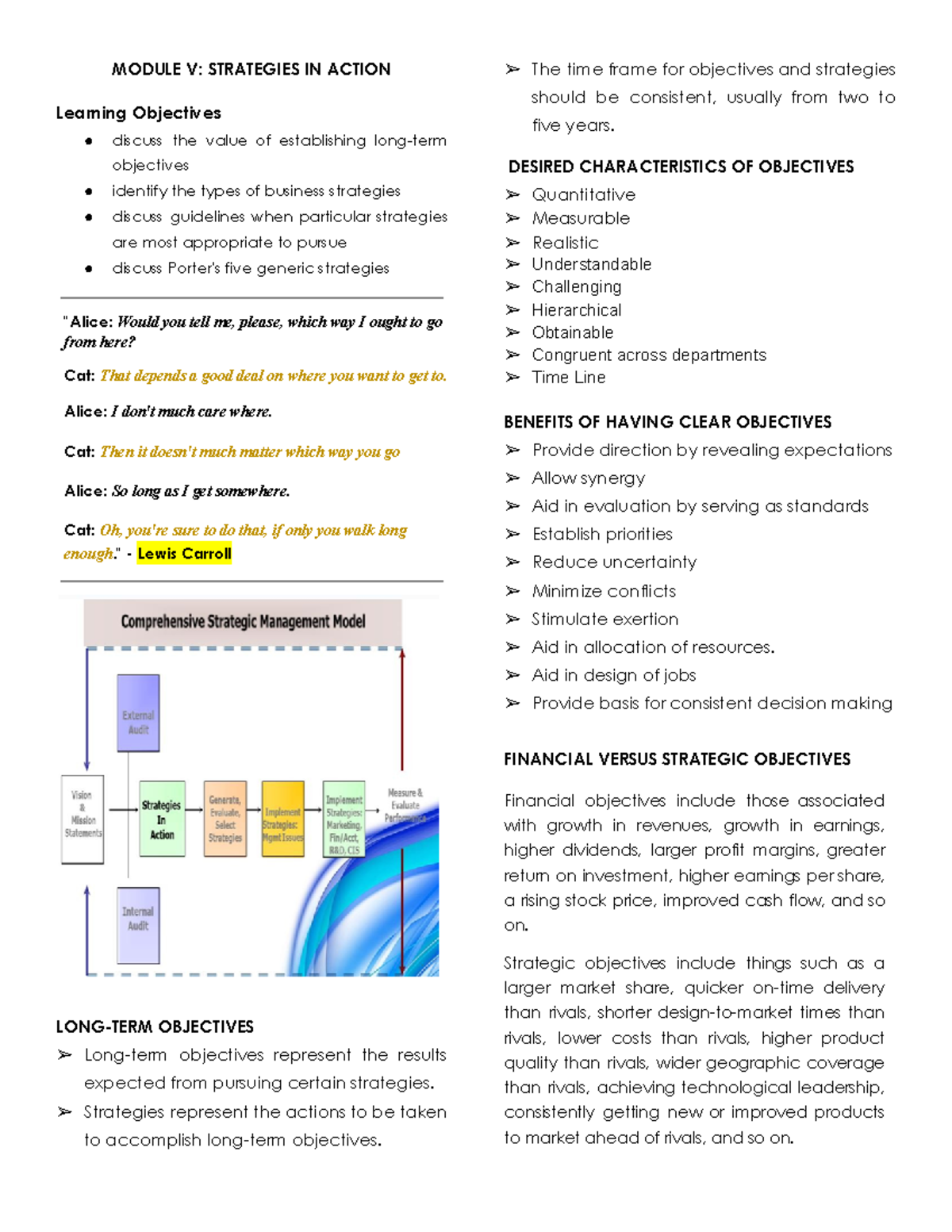 Module-V -Strategies-in-Action - MODULE V: STRATEGIES IN ACTION ...