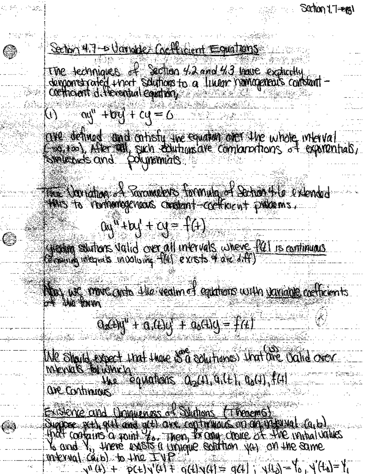 M274 2013-2014 Lecture Notes 16 - Variable Coefficient Equations - 2922 ...