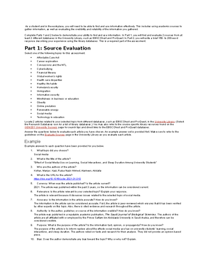 Week4 summative assessment - GEN/201 v Finding and Using Information ...