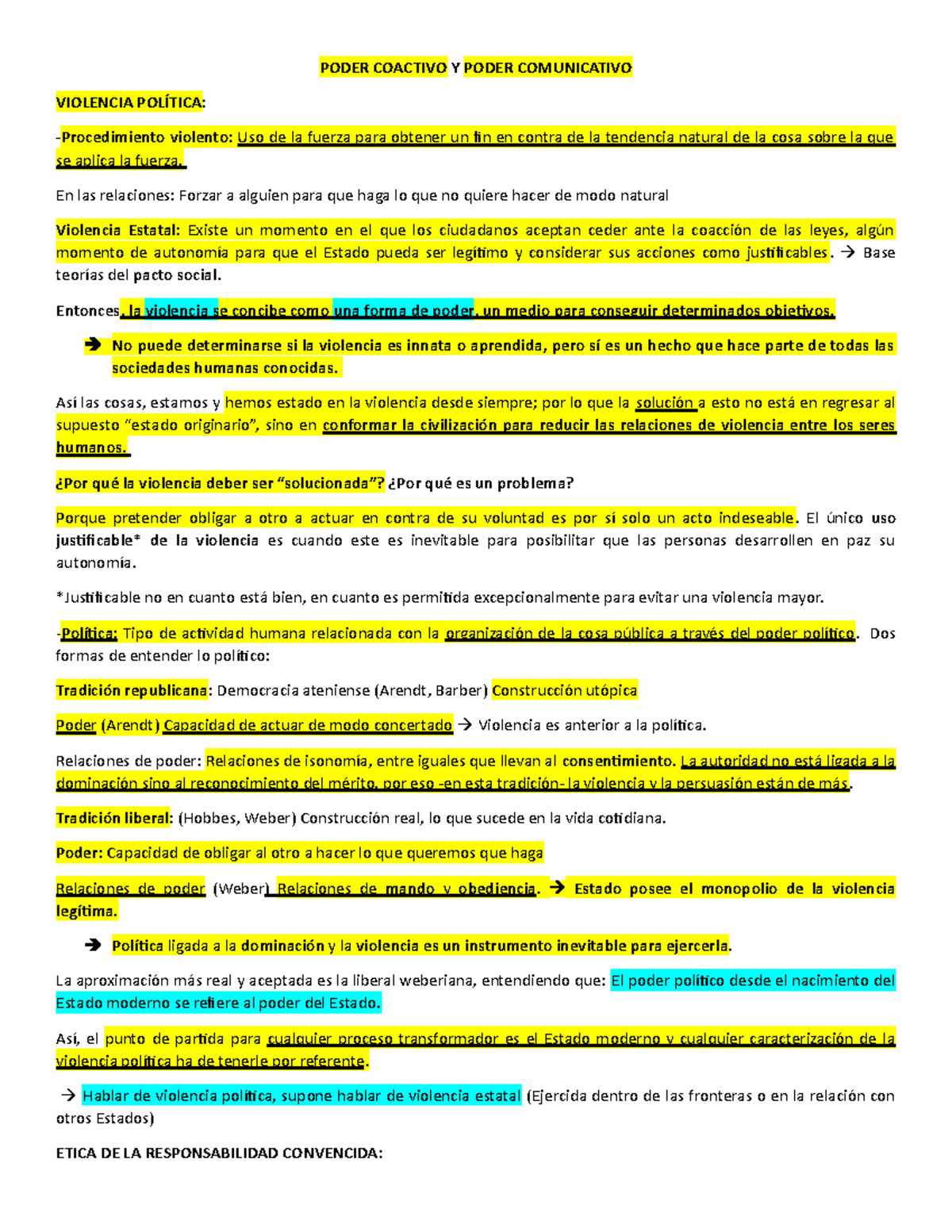 Poder Coactivo Y Poder Comunicativo - PODER COACTIVO Y PODER ...