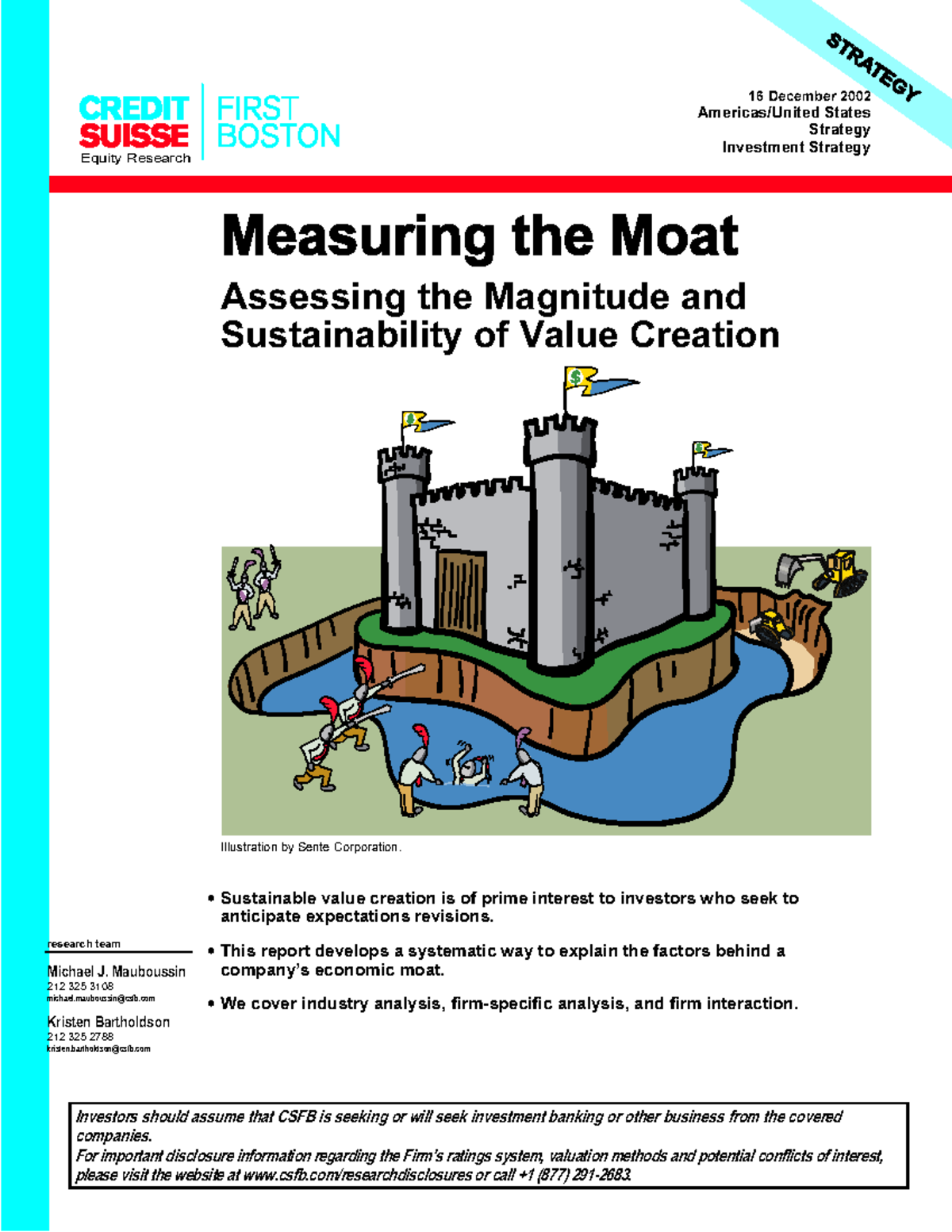 Measuring The Moat - 4rtgw4h - Equity Research 16 December 2002 ...