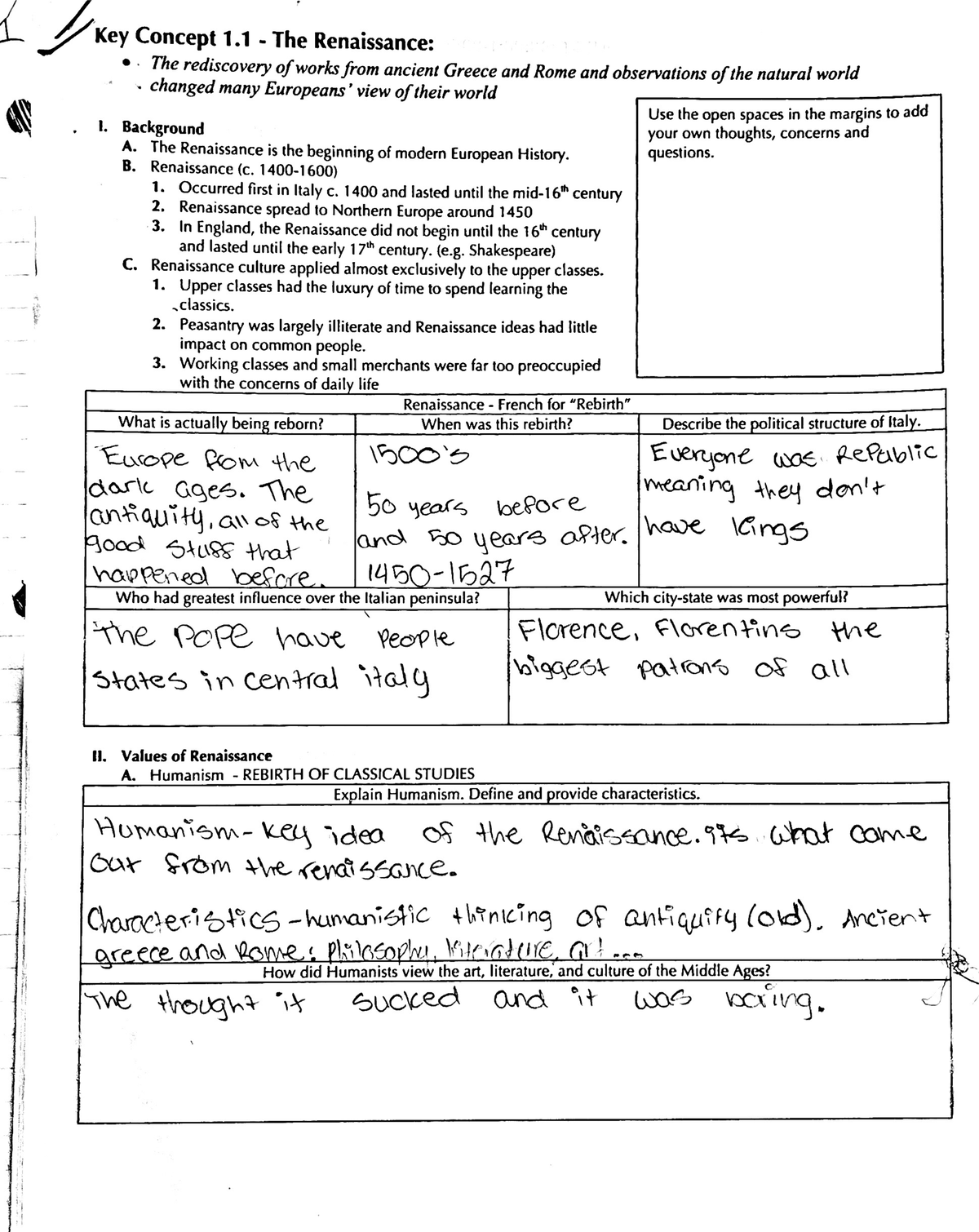 The renaissance - Studocu