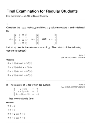 Linear Algebra basics - Chapter 3 Linear Algebra Dixit algorizmi. Or ...