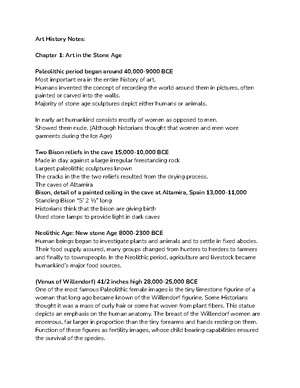 Heavenly Johnson Art History 2 Quiz - ARTH 106 History of Western Art ...