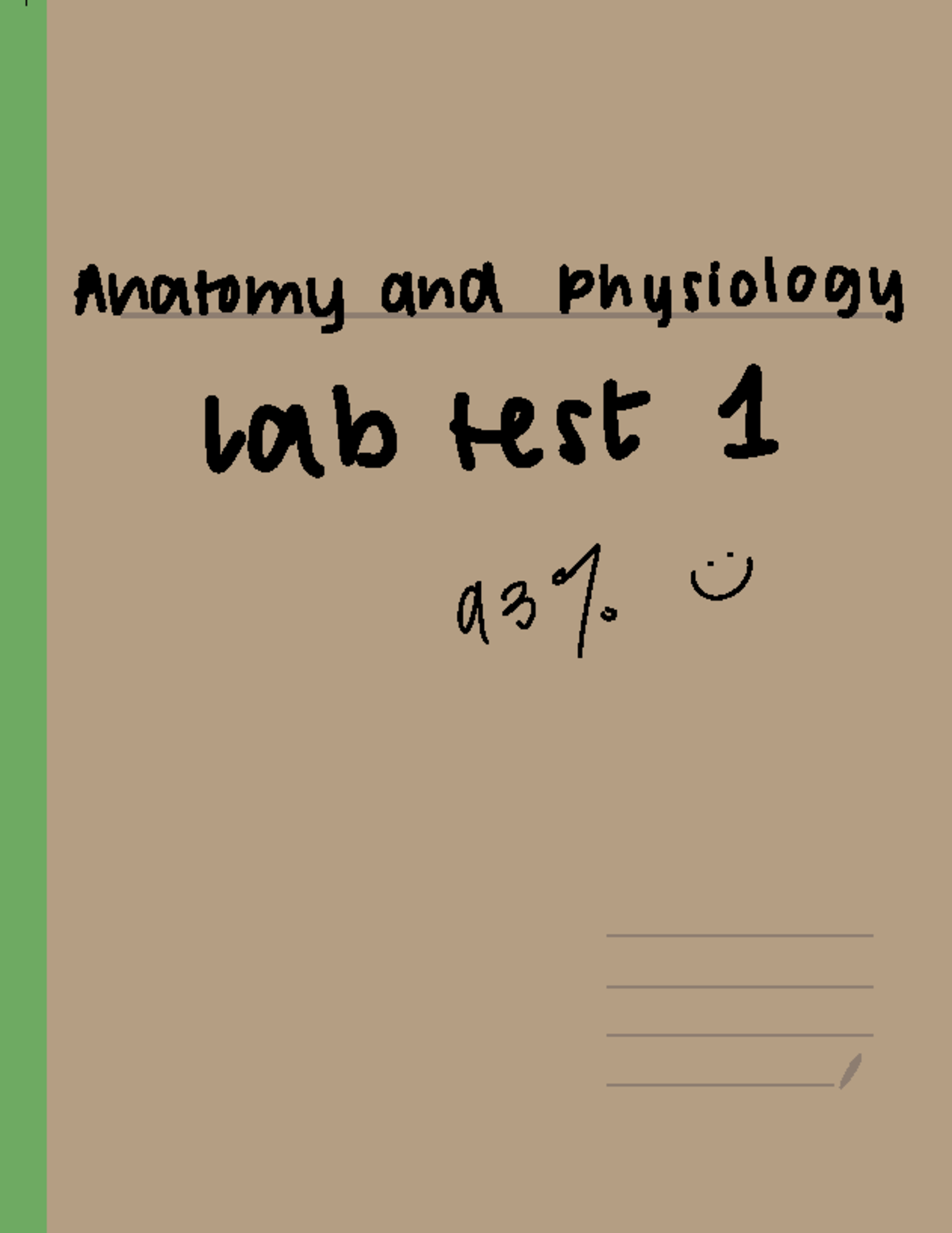 Human Anatomy and Physiology lab test 1 on nervous system, muscular ...
