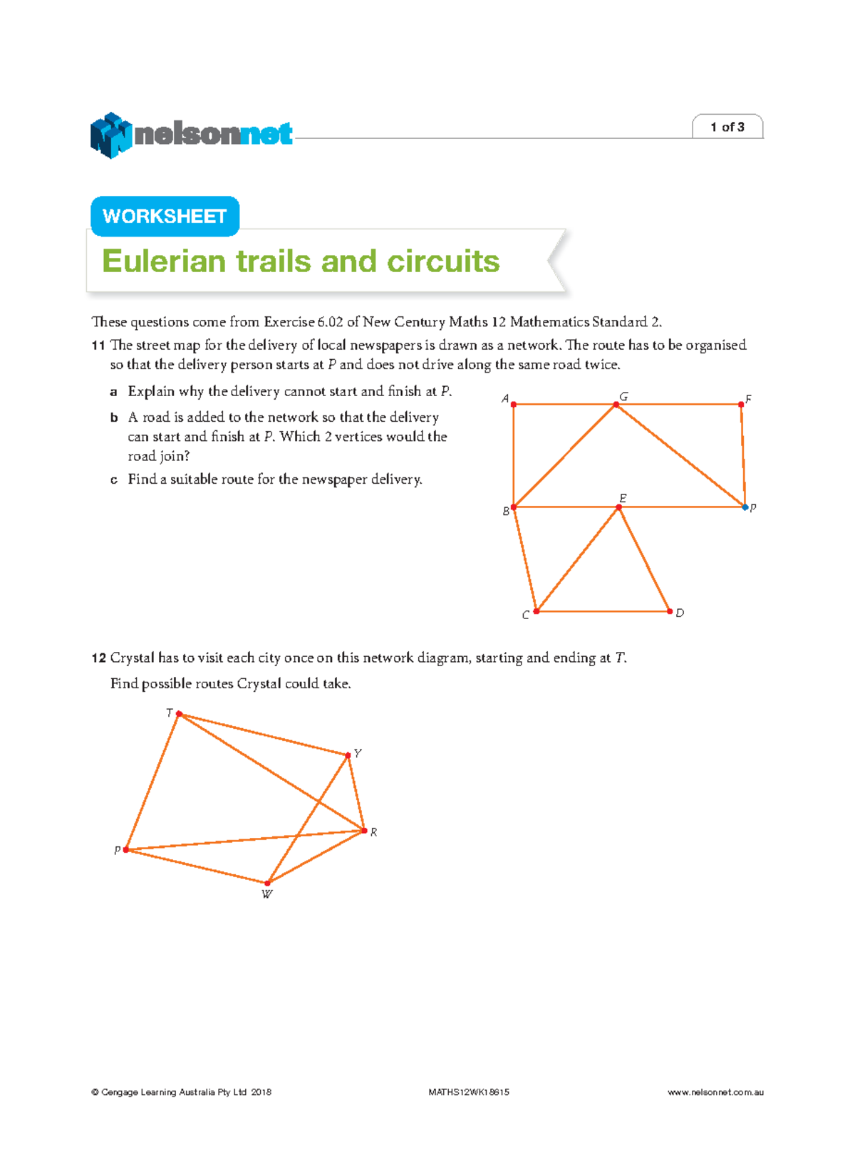 Exercise 6-02 lesson 2 - © Cengage Learning Australia Pty Ltd 2018 ...