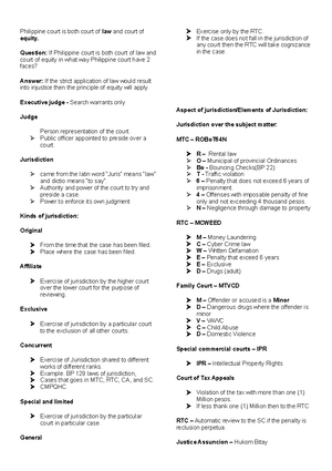 Rules ON Evidence Reviewer - Vidad, Mark Darren R. BSC 3- RULES ON ...