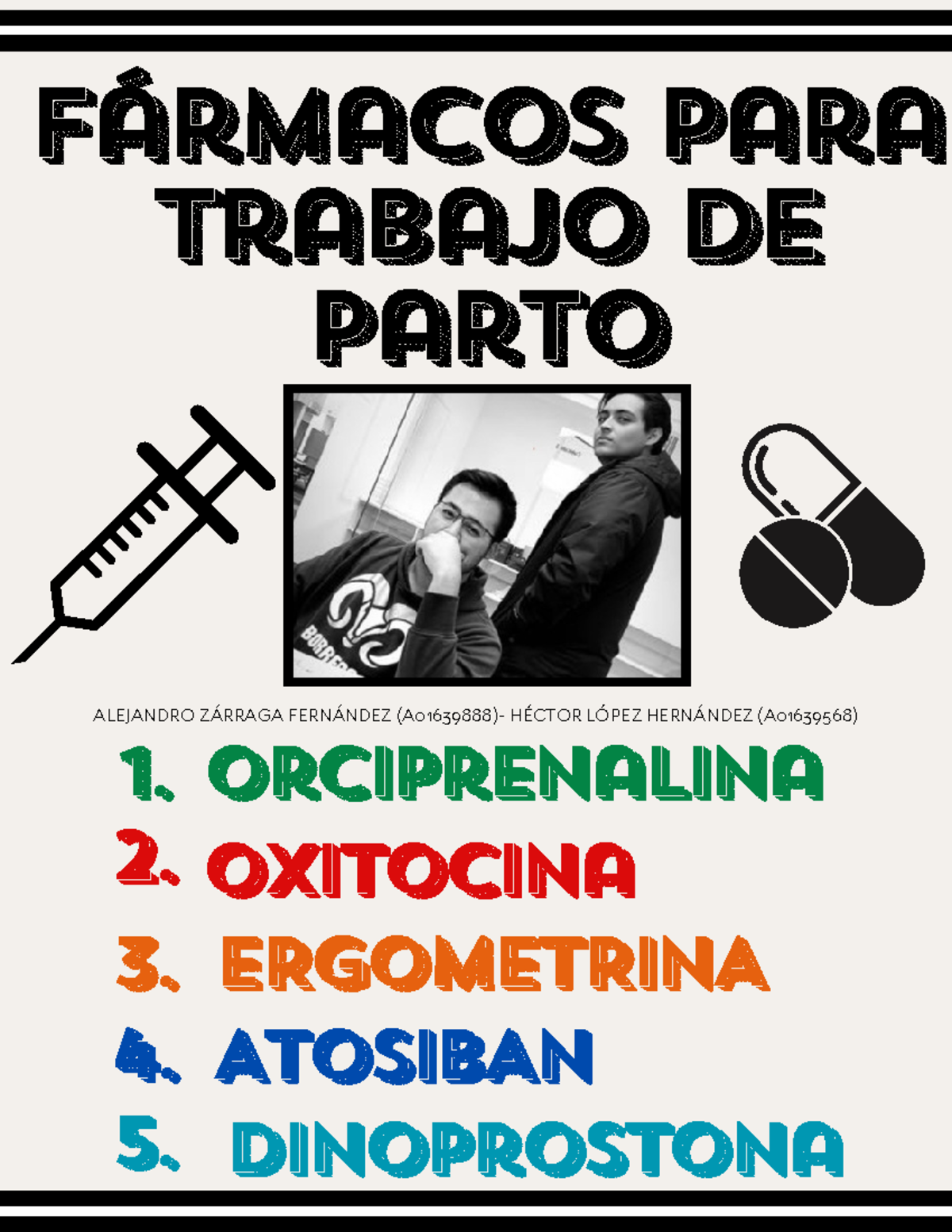 Trabajo de Parto - Equipo Súper Ganador - Fármacos para Trabajo de ...