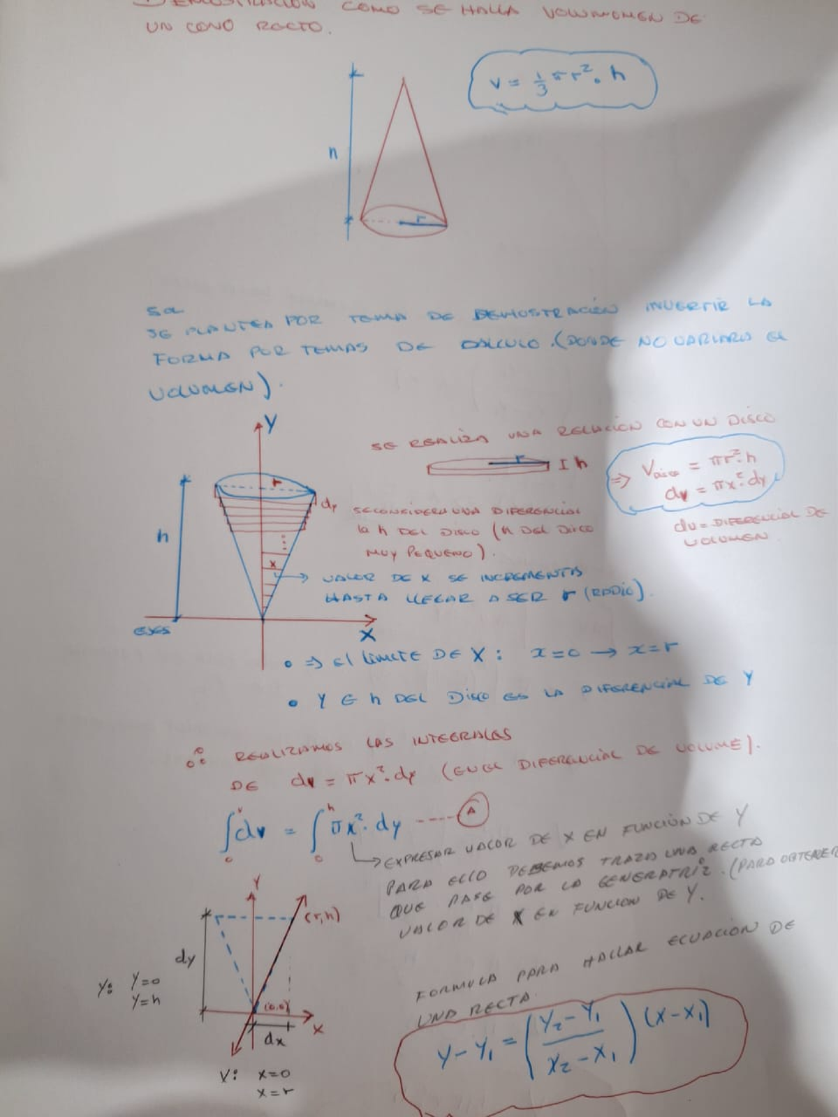 CONO Recto - Matematica superior - Studocu