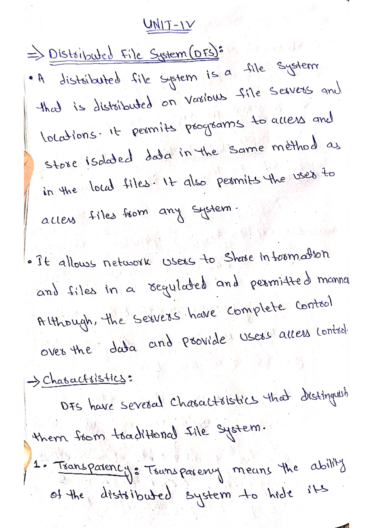 DS Unit 4 - ds lecture notes - CSE (AI and ML) - Studocu