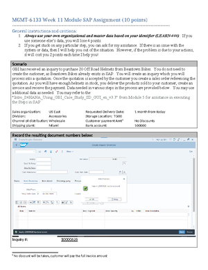 Intro S4HANA Using Global Bike Case Study FI GUI en v3 - Product S/4HANA 1809 Global Bike GUI 7 ...