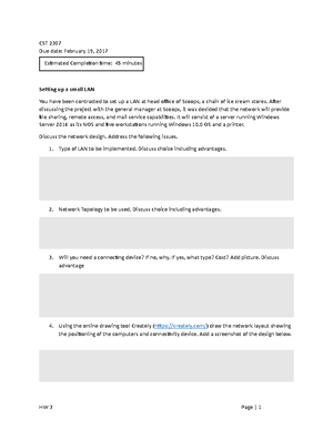 Hands-on Assignment-Ways to Organize Text-Student Guide - Ways to ...