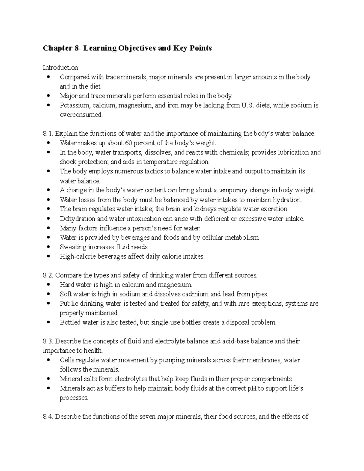 DIT 121 Chapter 8 Study Notes - Chapter 8- Learning Objectives and Key ...