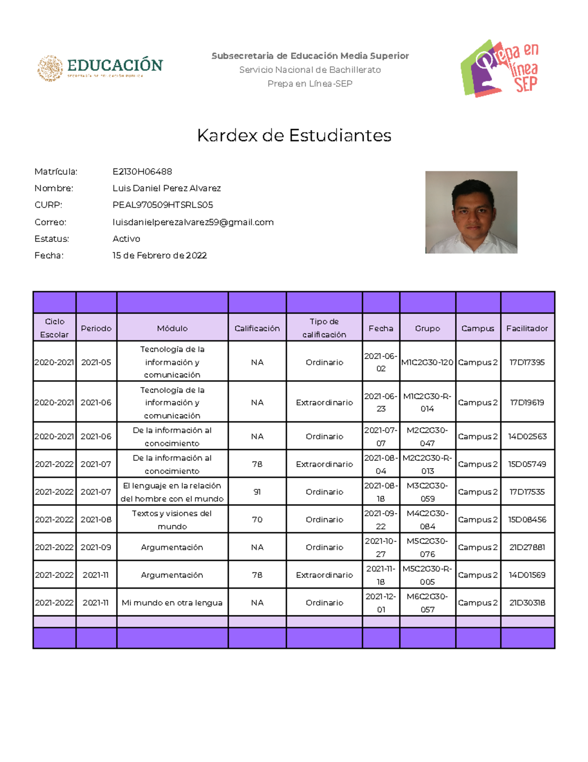 Calificaciones - Notas - Subsecretaria de Educación Media Superior ...