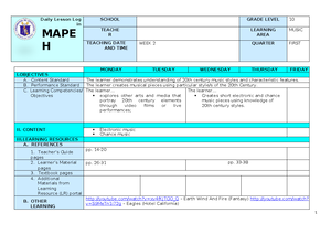 Lesson Plan in DRRR - Semi-Detailed Lesson Plan In Disaster Readiness ...