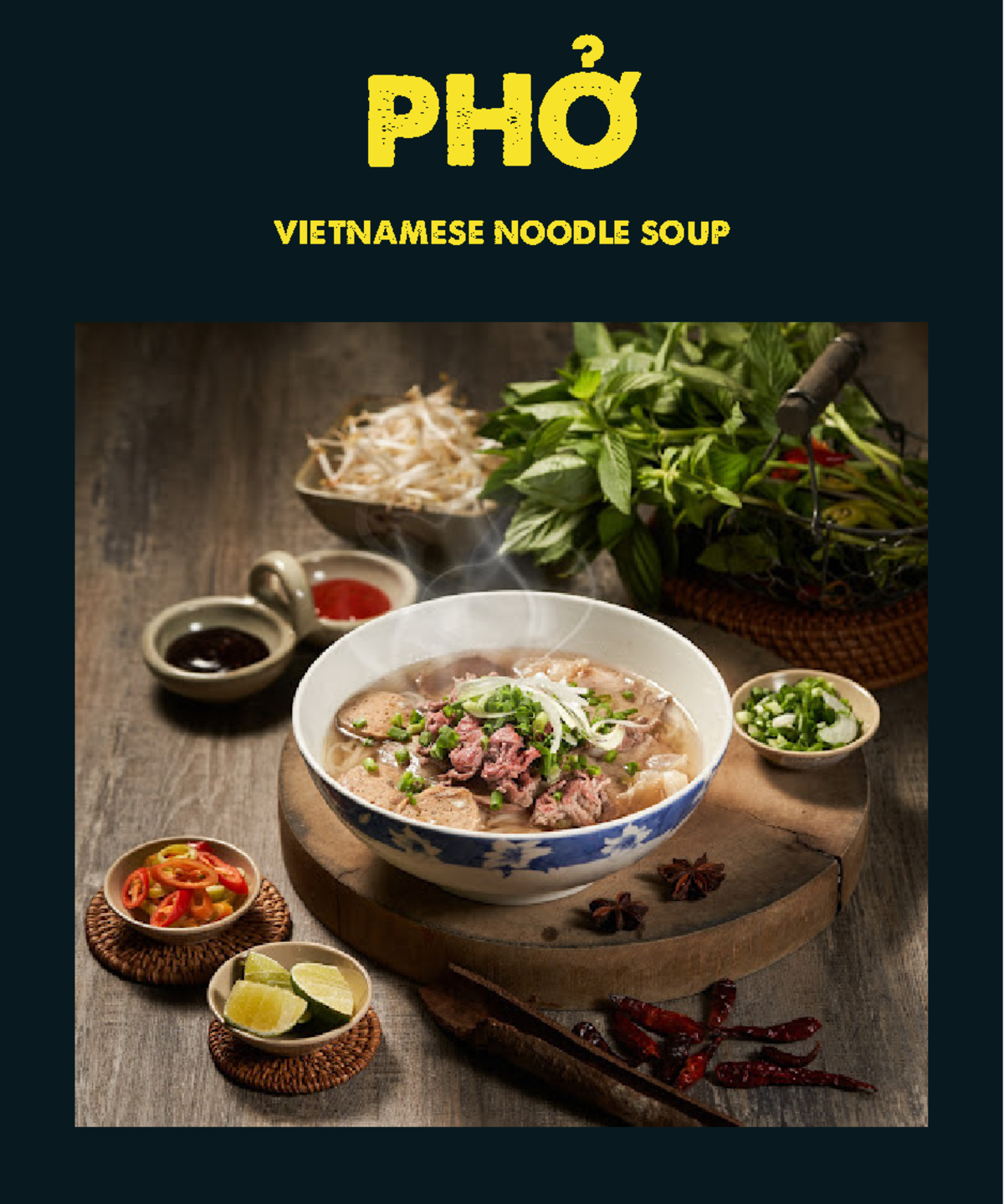 Menu Phở - sfsdf - PHỞ VIETNAMESE NOODLE SOUP Phở, a traditional ...