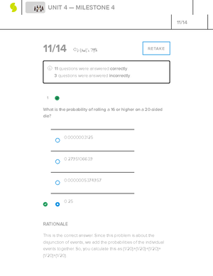 [Solved] Select the following statement that describes overlapping events - Introduction to ...