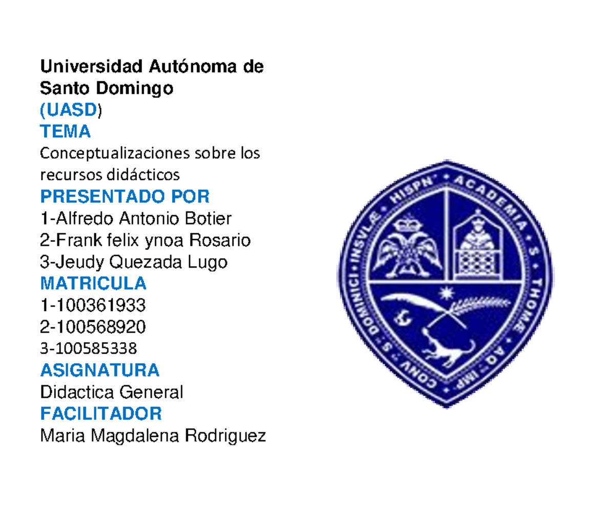 Didactica General 5.2 - Apuntes - Didáctica General - Universidad ...