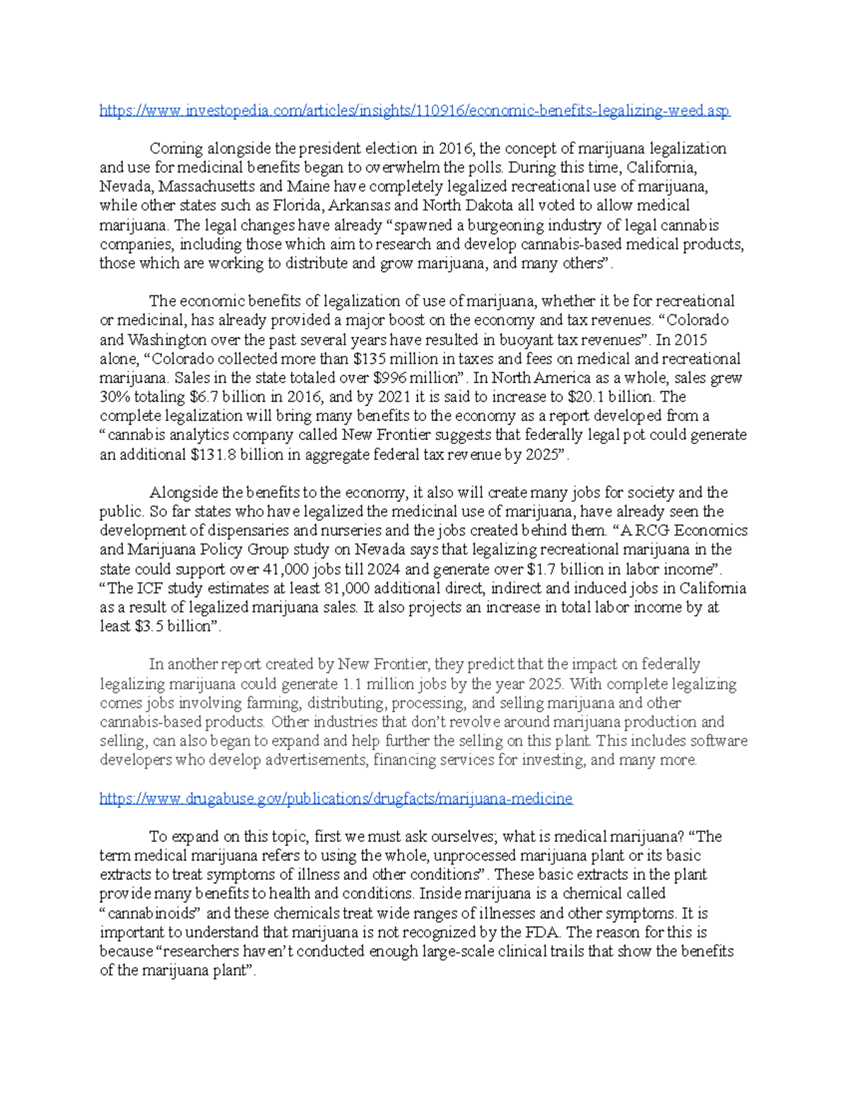 ENC1102 Research Argument Sources and Summaries - - Studocu