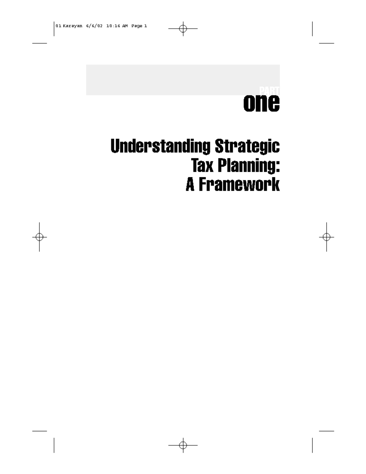 Ngerti taxplan Savant Framework - PART one Understanding Strategic Tax ...