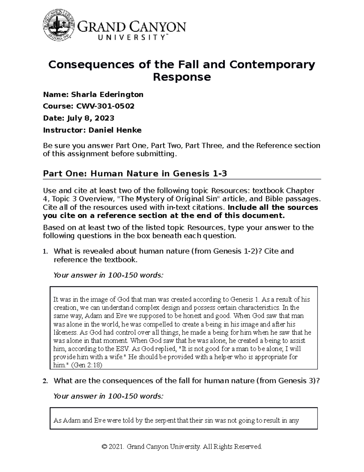 CWV-101-301-RS-T3Conseq Of The Fall Contemporary Response-Online ...