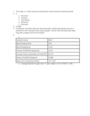 Chem pre lab 11 - pre lab assignment - Experiment 11 Prelaboratory Assignment Periodic Table and ...