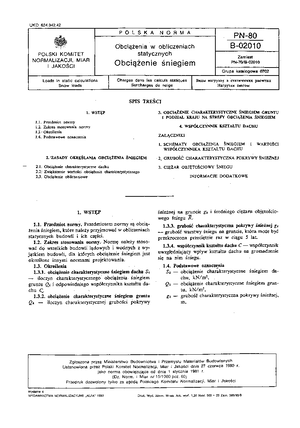 PN-81 B-03020 - Posadowienie bezpośrednie budowli - Budownictwo - Studocu