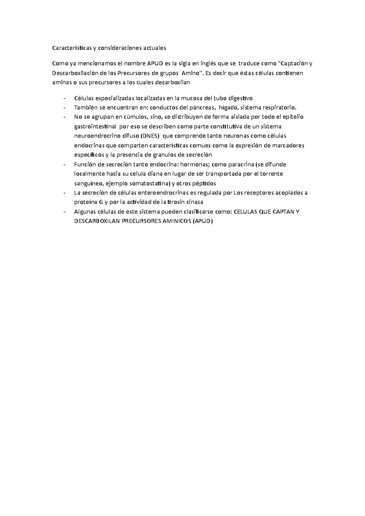 APUD - sistema apud resumen - Características y consideraciones ...