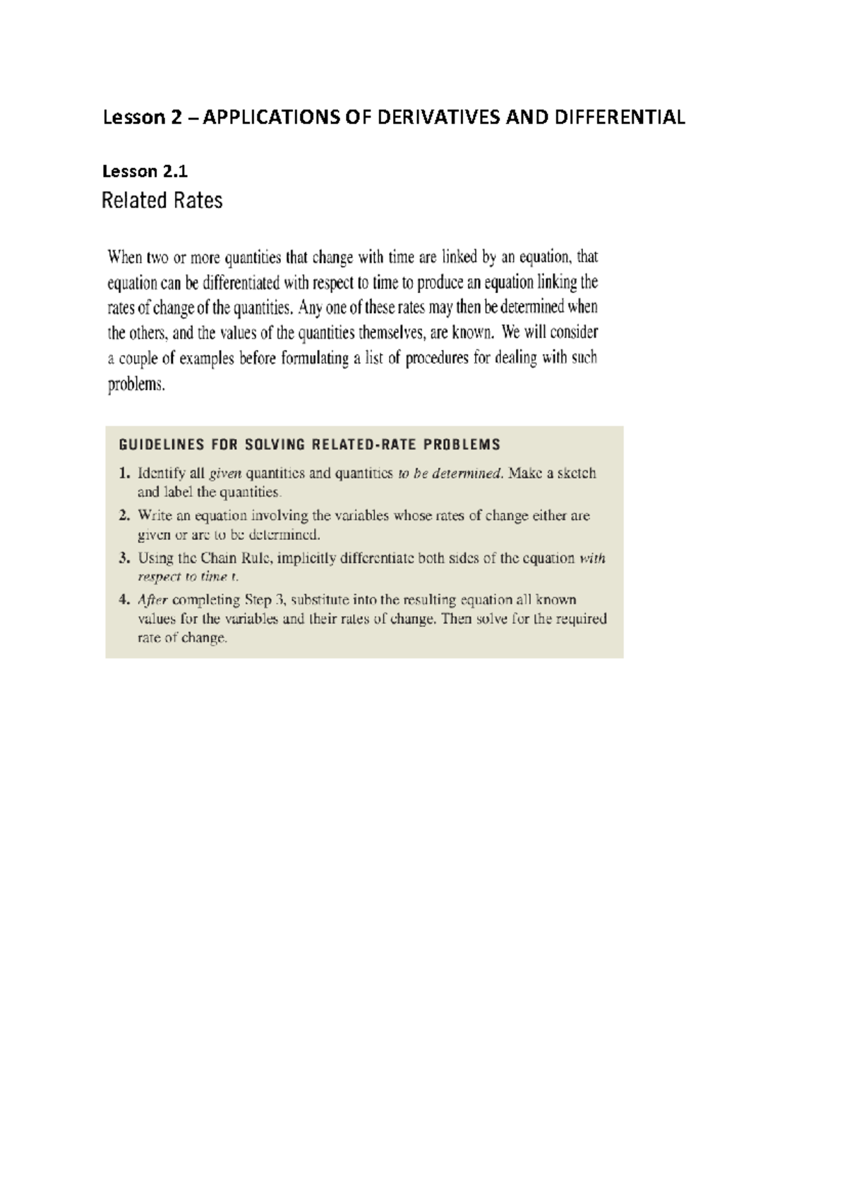 MATH 1E Lesson 2.1 2 - Nsbs sjsbsksgsysb shsvsisg - Science Technology ...