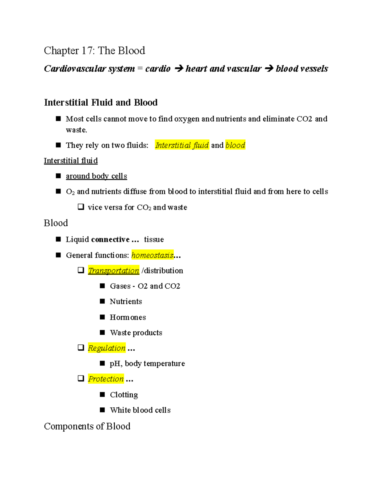 Chapter 17 - The Blood, blood groups, clinical connections and diseases ...