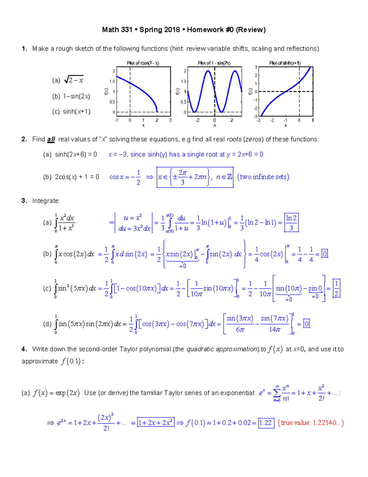 M331 F19 hw0-solution - Homework 0 solutions - Math 331 • Spring 2018 ...
