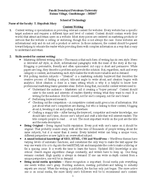 Developing Hints - Pandit Deendayal Petroleum University Raisan Village ...