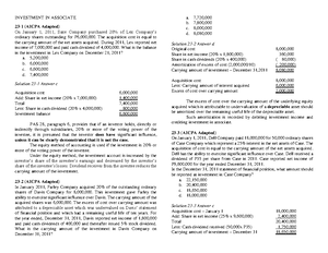 MAS Quiz 5 - Financial Statement Analysis - Problem 1 Financial Mix ...