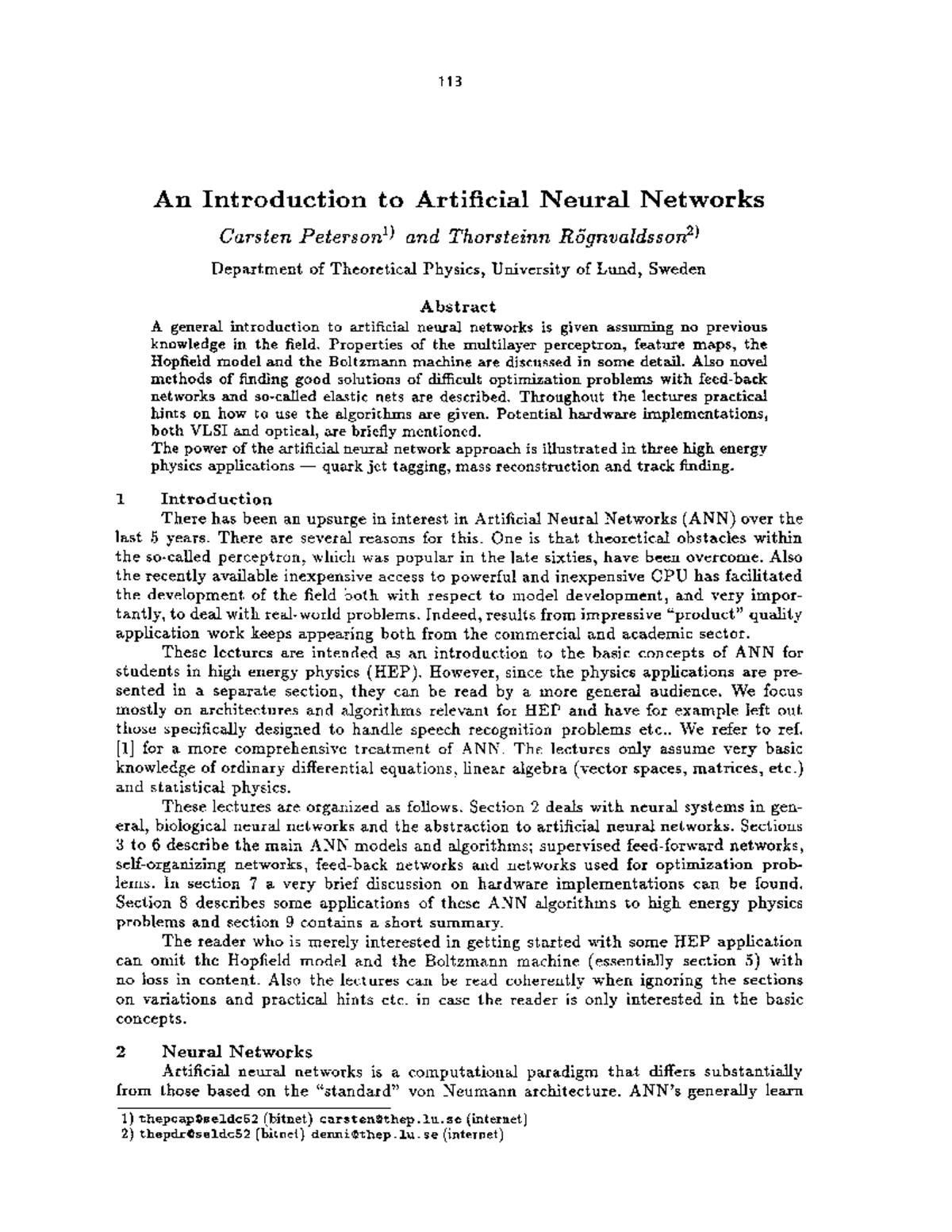 Reading - U6 - An introduction to artificial neural networks - Diffr ...