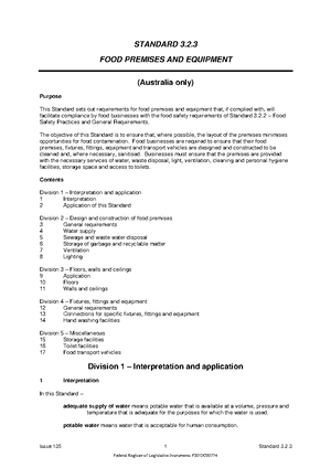 Food Safety Program - Part 1 - General Guidelines for the Development ...