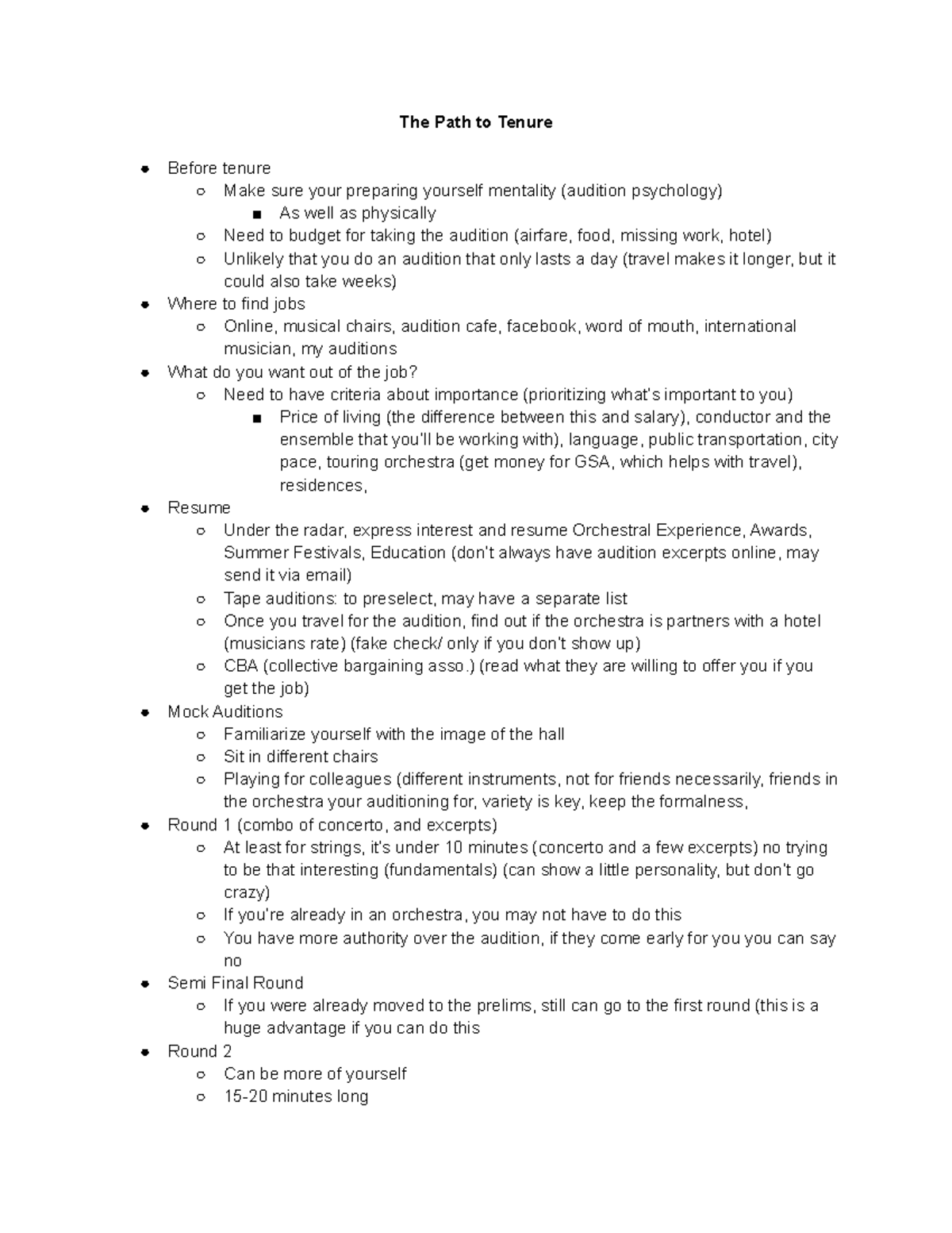 The Path to Tenure - The Path to Tenure Before tenure Make sure your ...