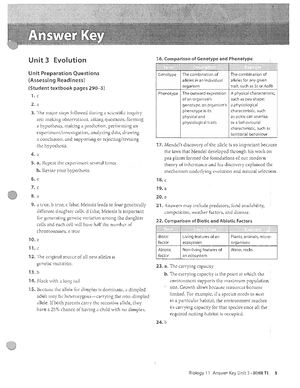 Biology Grade 12 Study Guide With Practice Questions - BIOLOGY ...