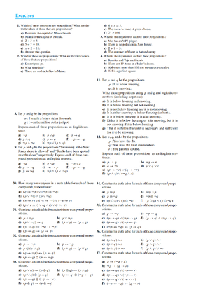 Advanced mathematics yield - discrete math - Studocu