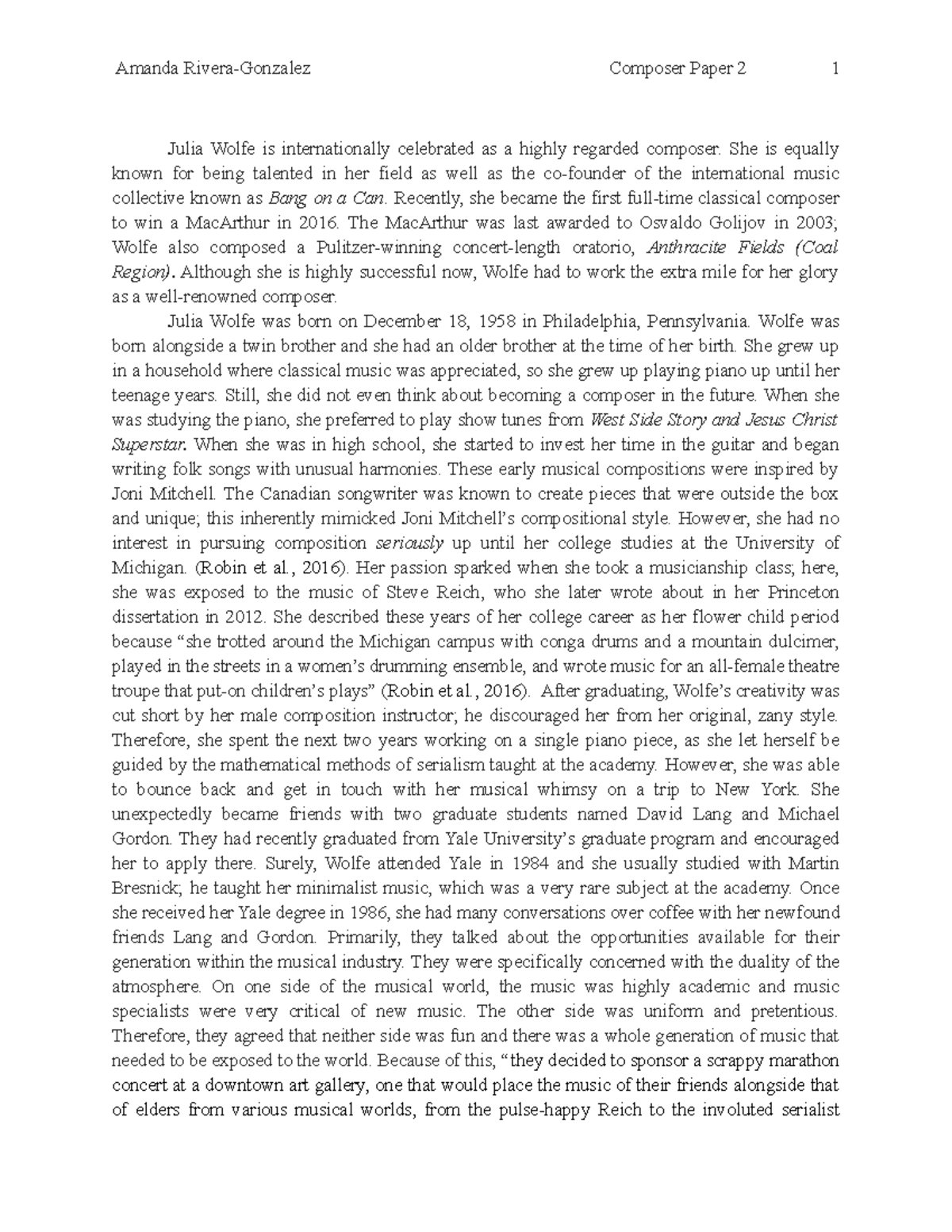 Composer Paper 2 - SAR 2113 - Villanova - Studocu