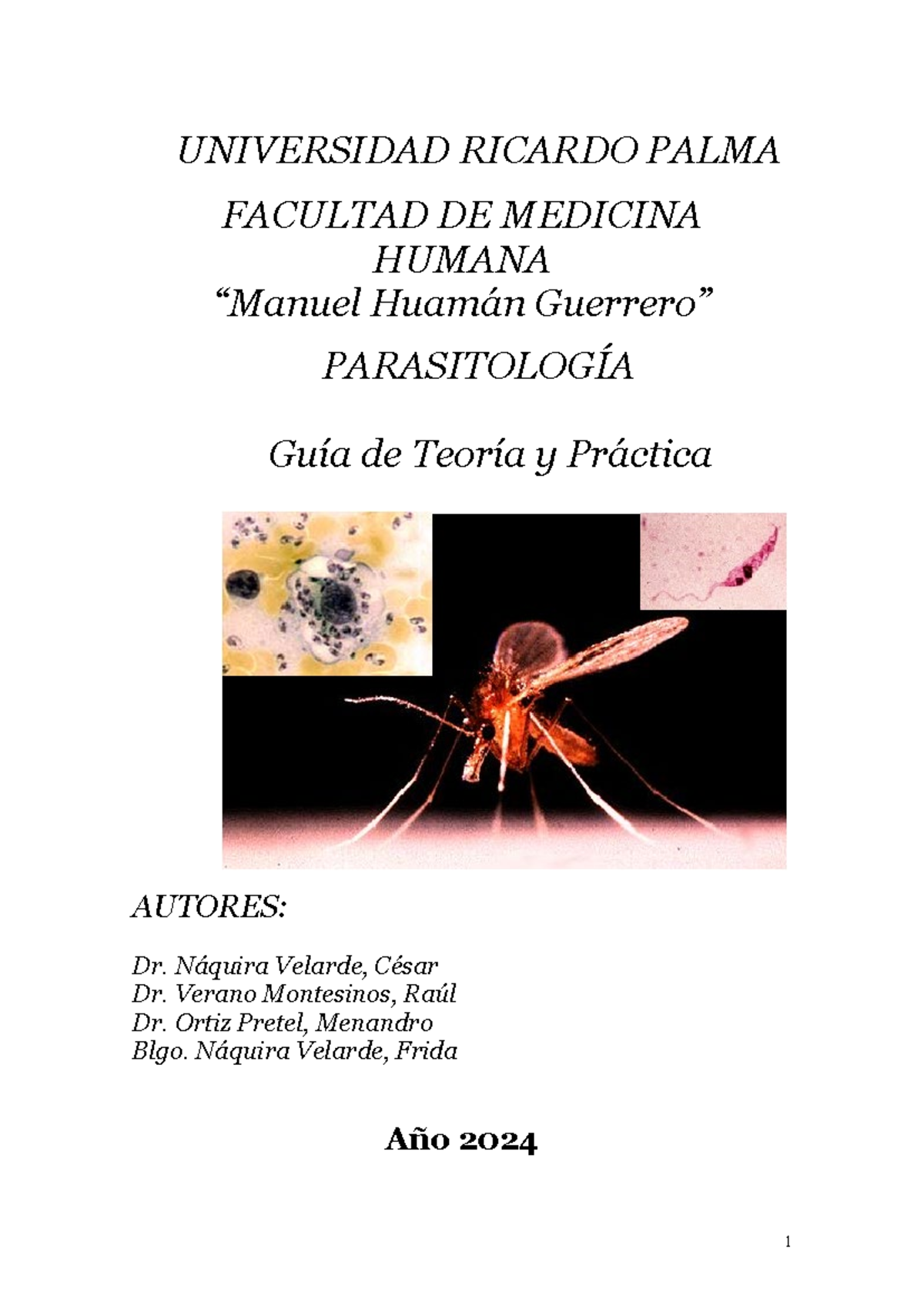 Guia de Teoria y Practica de Parasitologia - Medicina Humana ...