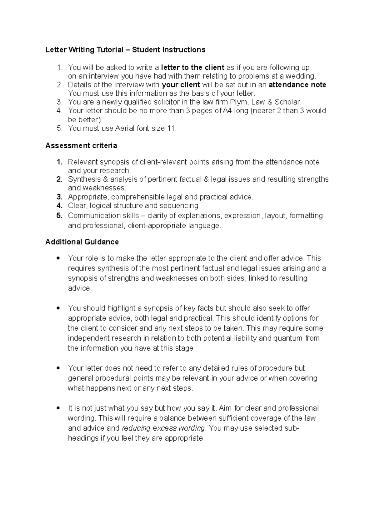 Letter Writing Tutorial Instructions 2020 - Letter Writing Tutorial 