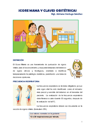 Score mamá, claves y D.E.R. Obstétricos imprimir - Score Mamá, Claves y ...