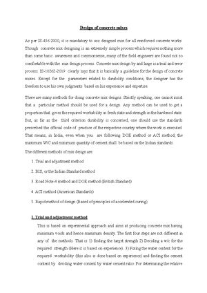 Unit 5 Concrete technology - UNIT- High strength concrete: High ...