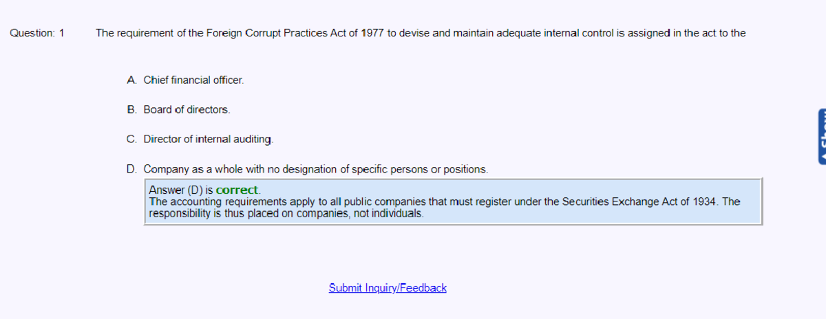 2 Gleim Questions 2021 Unit 12 Q &Answers - CMA - Studocu
