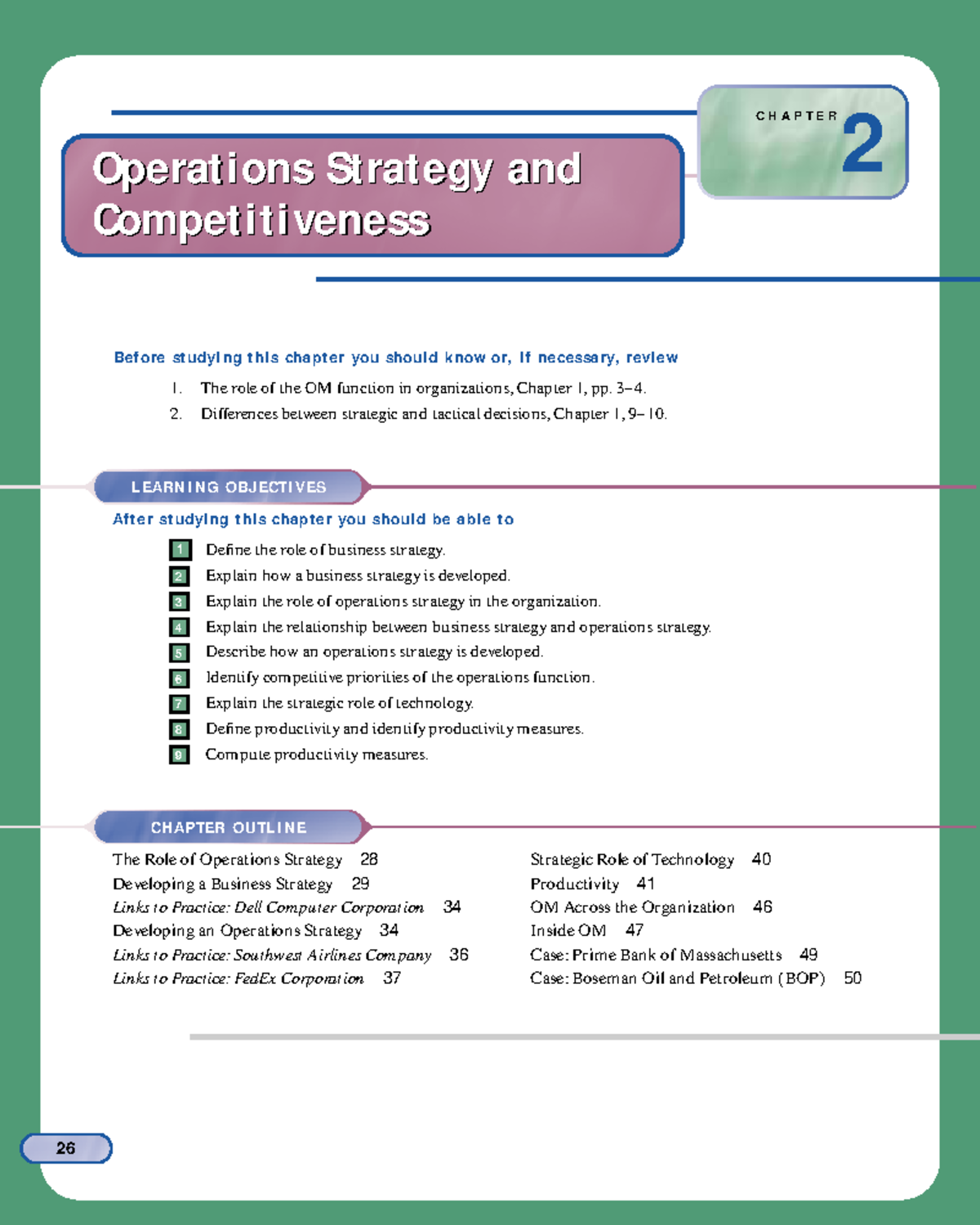 0471347248-ch02 - pls downloads plsss - 2 The Role of Operations ...