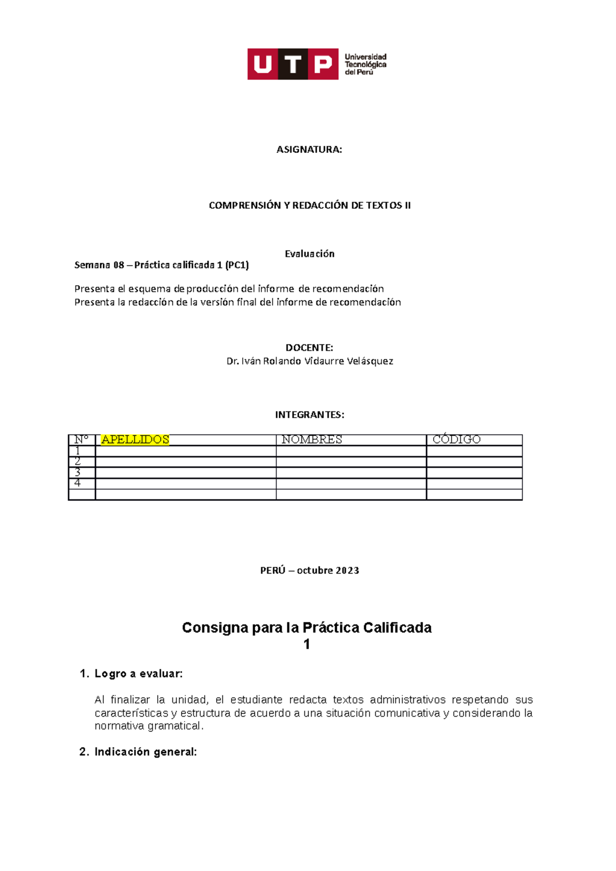 Pc1consigna 23c2a Dni 75964925 2 Apellidos Sosa PeÑaloza