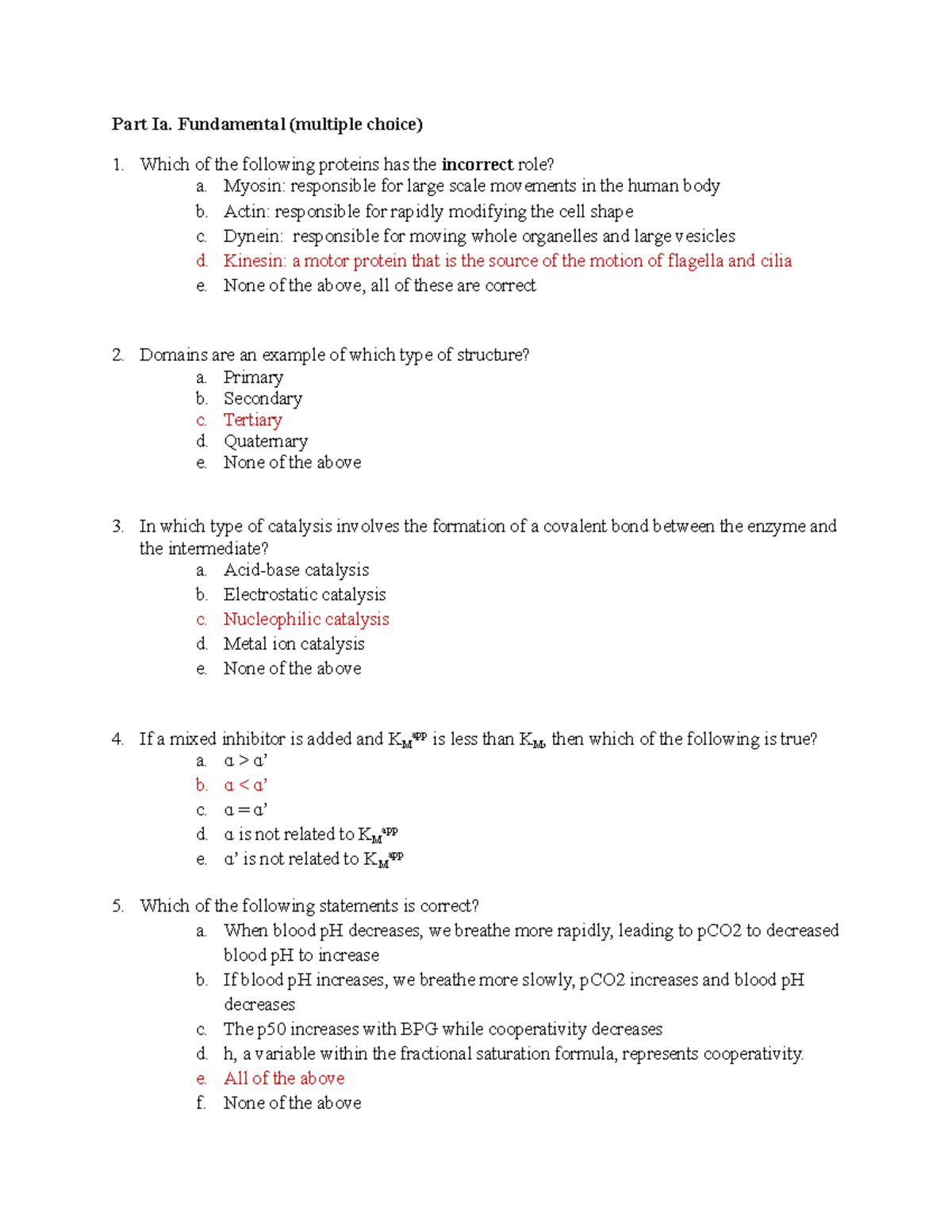 Answer Key to Practice Assessment 11 - 3DUW ,D )XQGDPHQWDO PXOWLSOH ...