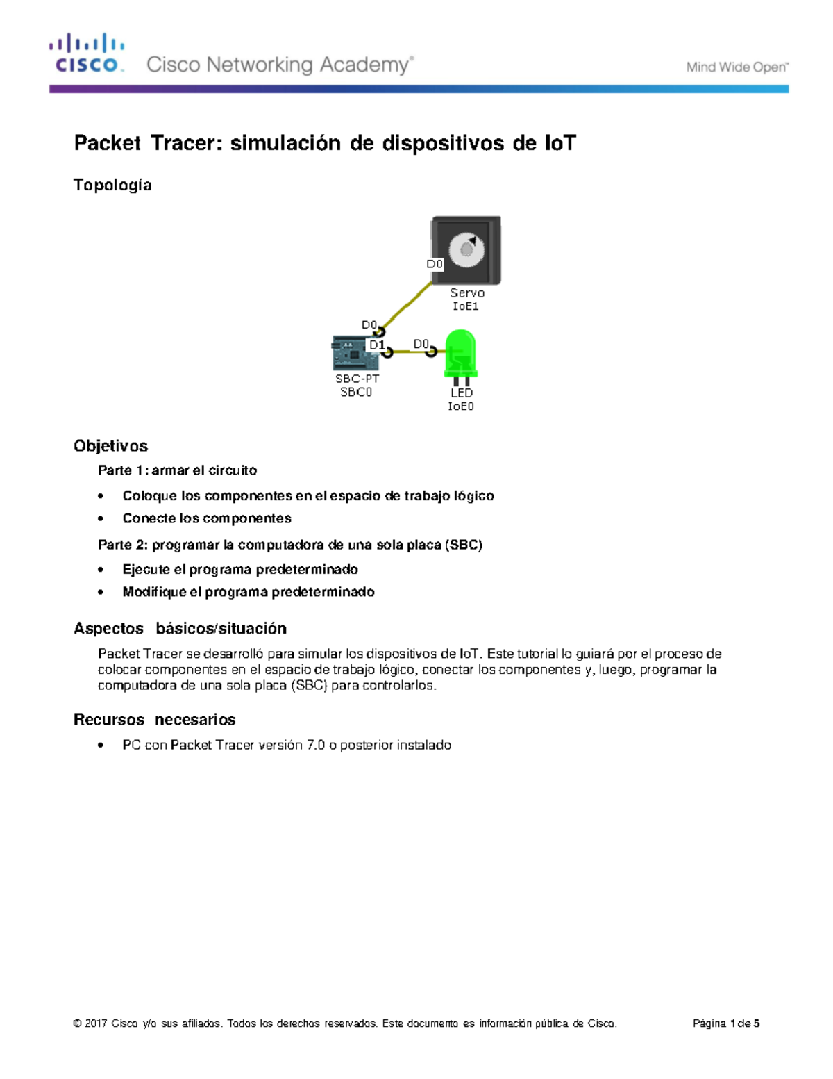 2.2.1.4 Packet Tracer - Simulating Io T Devices - Packet Tracer ...