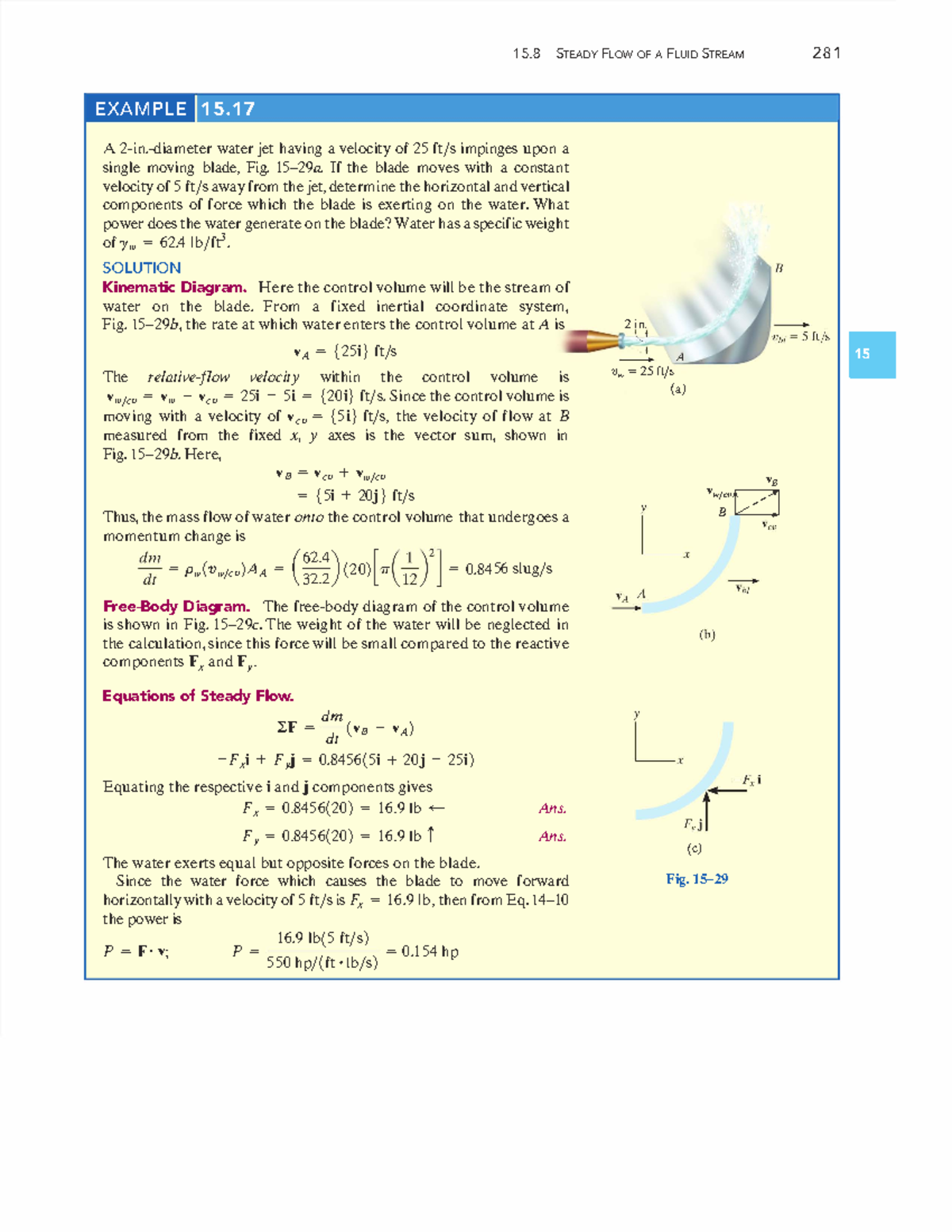 Steady FLOW OF A FLU ID Stream - 1 5 STEADY FLOW OF A FLUID STREAM 2 8 ...