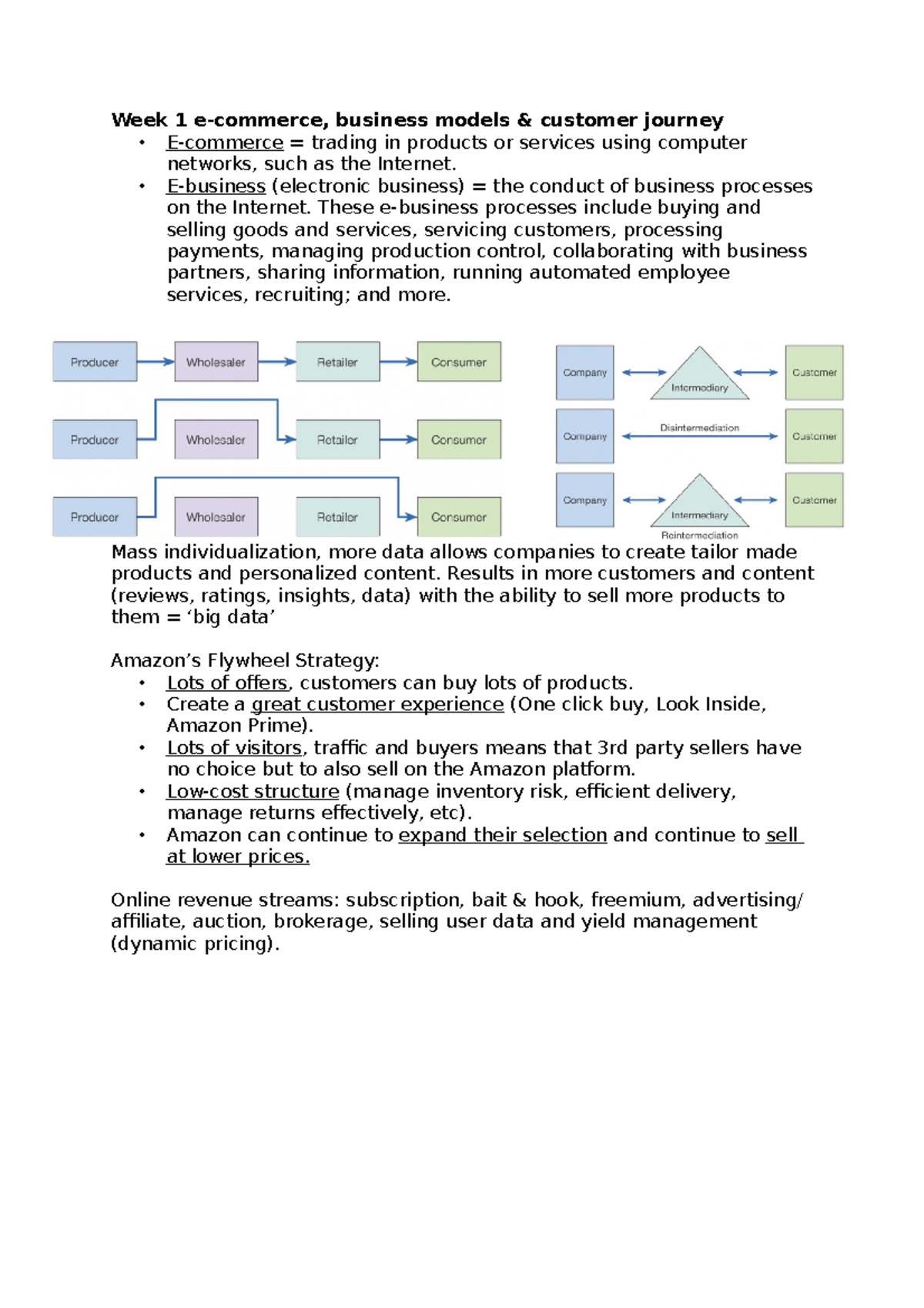 PP summary - E-Commerce - Hogeschool Tio - Studeersnel